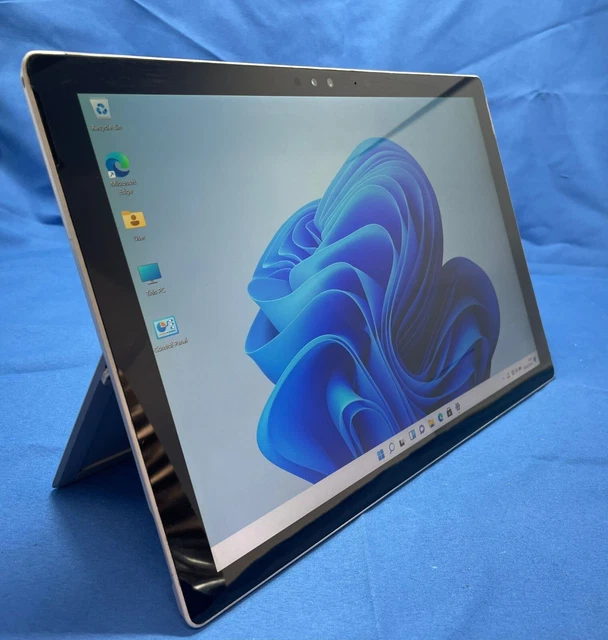 MICROSOFT SURFACE PRO 4 Silver Windows 11 Pro 128GB 4GB RAM M3-6Y30 £ ...
