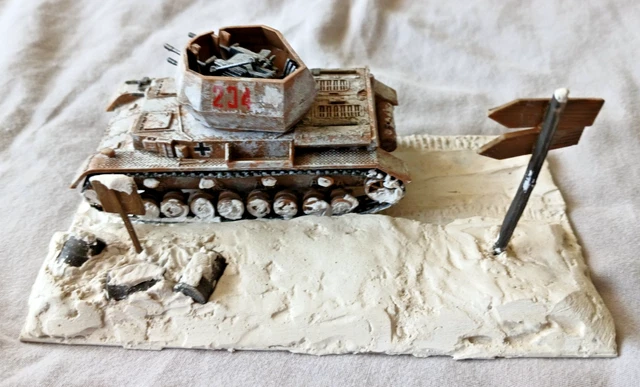 ESCI WIRBELWIND 1/72 scale WW2 tank model assembled in diorama £16.15 ...