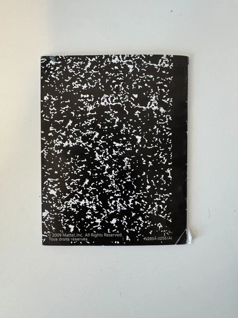 MONSTER HIGH DEUCE Gorgon First Wave 1st Signature Diary Journal Book ...