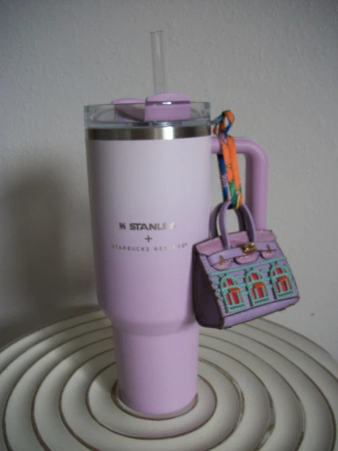 STANLEY STARBUCKS CHINA Reserve Quencher 40Oz With Mini Berkin Bag ...