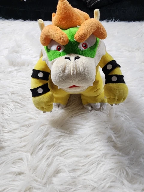 Super Mario Bros Plushie King Bowser Koopa Plush Doll Stuffed Toy 10