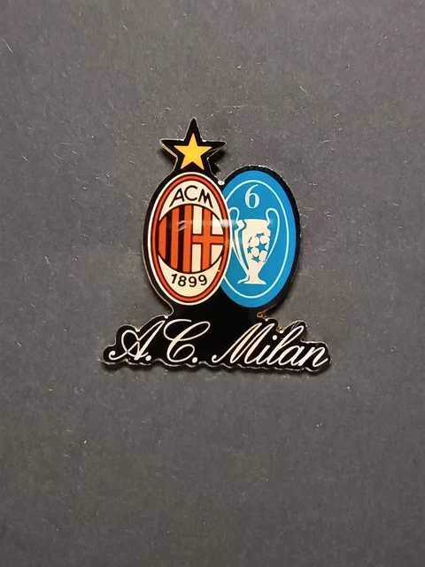 PINS PIN BADGE Spilla AC Milan Champions League anniversario coppe ...