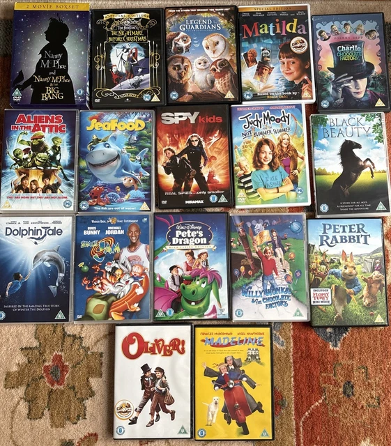 18 CHILDREN'S FAMILY PG DVD film bundle mixed genres £10.80 - PicClick UK