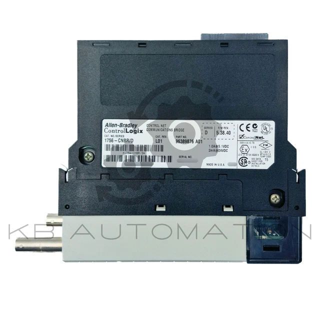 1756-CNBR (SER D) ControlLogix ControlNet redundant module, 2x BNC port ...