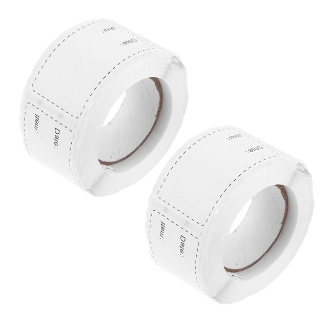 2 ROLLS REMOVABLE Labels for Food Containers Freezer Bags Storage $24. ...