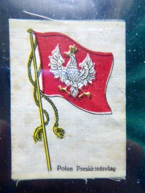 TURMAC SILK &NATIONAL Flags" Polen Presidientesvlag 1930 (Without Paper ...