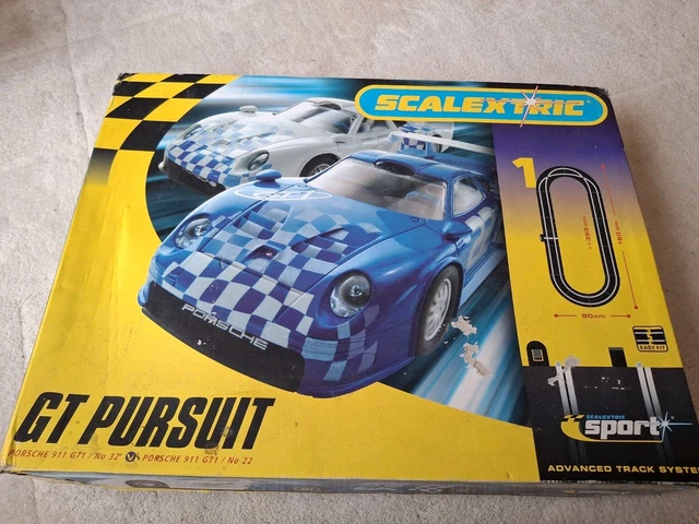 SCALEXTRIC GT PURSUIT Box Set Porsche 911 GT1 Boxed £42.27 - PicClick UK