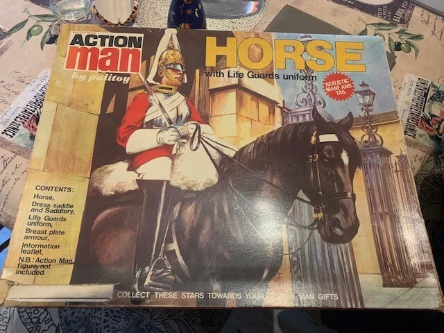 VINTAGE PALITOY ACTION Man Boxed 1970 Lifeguard Horse With Uniform £495 ...
