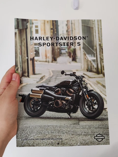 HARLEY-DAVIDSON SPORTSTER S Motorcycle Brochure 2021 - UK Issue - rare ...