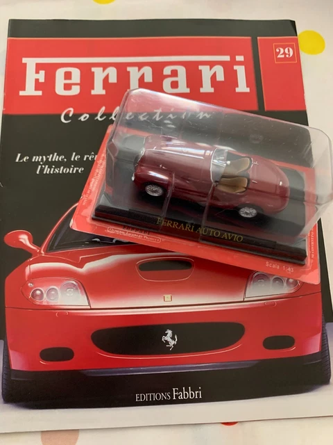 N°29 FERRARI AUTO AVIO 1/43° FERRARI COLLECTION Edition FABBRI (IXO ...