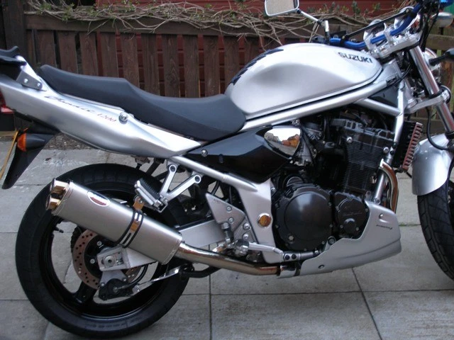 SUZUKI GSF 1200 Bandit 96-2000 titane course/route échappement légal ...
