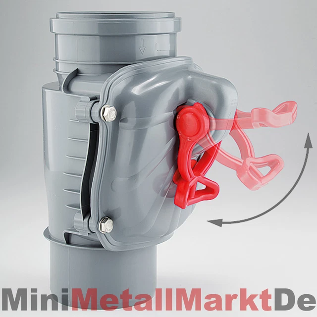 Rückstauklappe Ø 110 Dn 100 Für Senkrechte Montage ZU VERKAUFEN! - PicClick DE