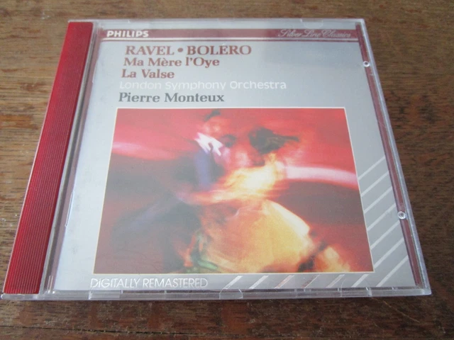 RAVEL, BOLERO. PIERRE Monteux, London Symphony Orchestra, Cd 13 Titres EUR 3,90 - PicClick FR