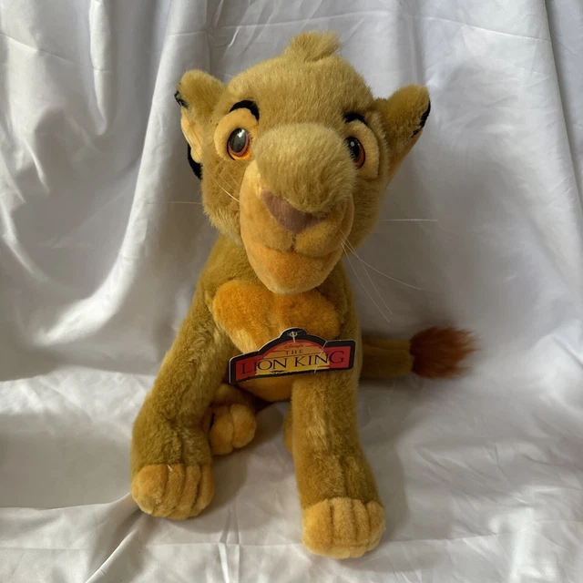 THE DISNEY STORE Vintage Simba From Lion King Plush £12.99 - PicClick UK
