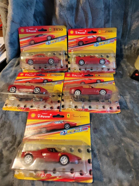 SET OF SHELL V Power Ferrari Diecast Models £24.58 - PicClick UK