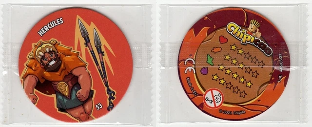 CHIPICAO HERCULES SERIE POG TAZOS Nr. 53 HERCULES NEU VERSIEGELT AUS ...
