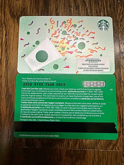 CANADA 🇨🇦 SERIES Starbucks "CELEBRATION - 2023” #6310 With BLACK MAG ...