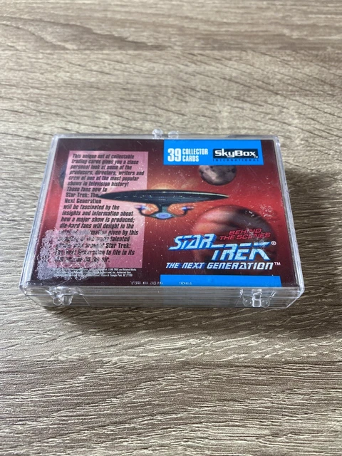 SKYBOX 1993 STAR Trek Next Generation Behind The Scenes Complete Set 1 ...