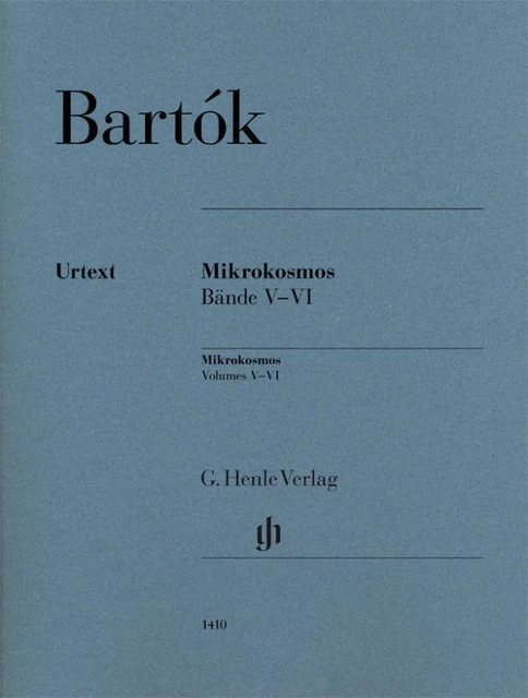 MIKROKOSMOS BÄNDE V-VI | Béla Bartók | Klavier zu zwei Händen | Taschenbuch EUR 29,00 - PicClick DE