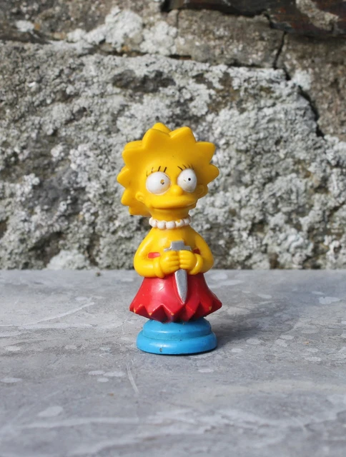 FIGURINE DU JEU d'échec Les Simpson Lisa Simpson Matt Groening 6 cm N12 ...