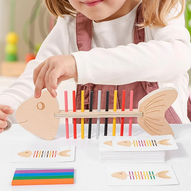 JEU ÉDUCATIF MONTESSORI pour tout-petits, jeu de correspondance des ...