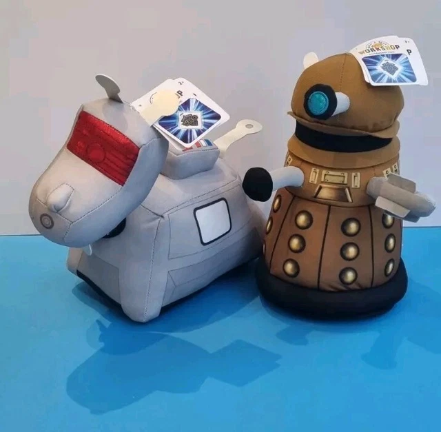 BUILD A BEAR Doctor Who K9 Robot Dog & Dalek BBC Plush Soft Toys BNWT £ ...