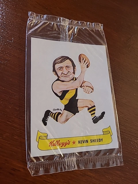 KEVIN SHEEDY 1973 Kelloggs Sticker VFL Unopened Rare $229.00 - PicClick AU