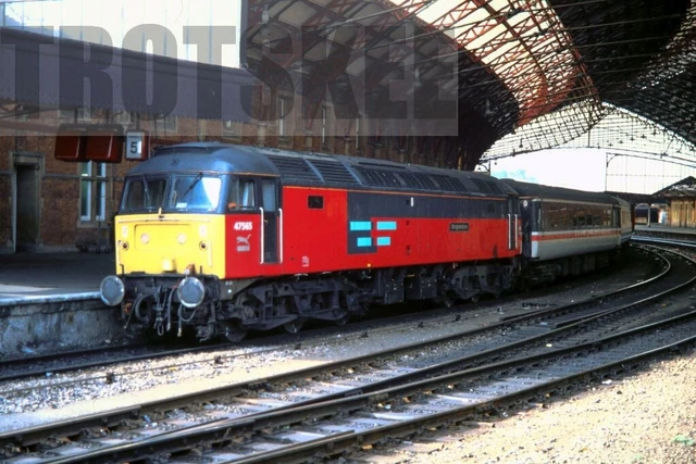 35MM SLIDE BR British Rail Diesel Loco 47565 Class 47 1995 Original £4.98 - PicClick UK