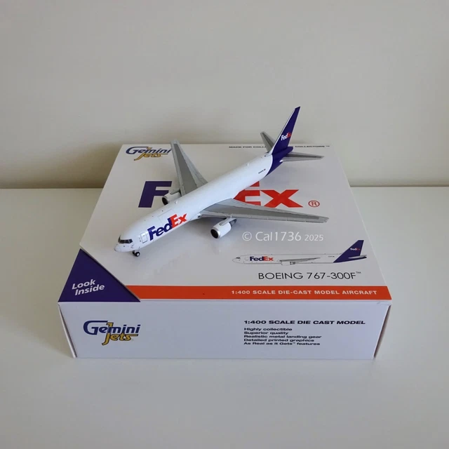 GEMINI JETS 1:400 FedEx Boeing 767-300ER-F N144FE GJFDX2311 £29.50 ...
