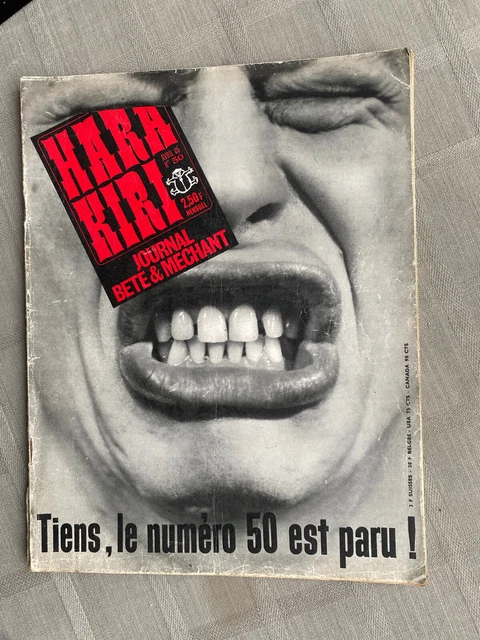 HARA KIRI N°50 Avril 1965 En Bon État EUR 15,00 - PicClick FR