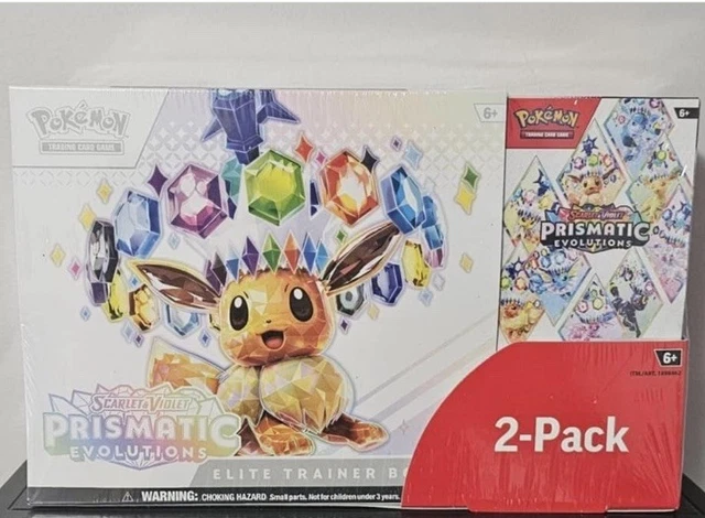 🔥 POKÉMON PRISMATIC Evolutions COSTCO Bundle 🔥 - ETB & BOOSTER BUNDLE ...