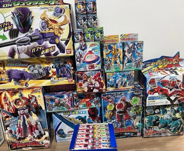 POWER RANGERS UCHU Sentai Kyuranger Megazord Morpher 14p Kyutama ...