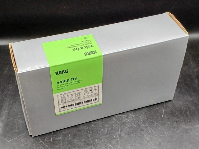 KORG VOLCA FM Digital Synthesizer 16 Step Sequencer w/ Parameter List ...
