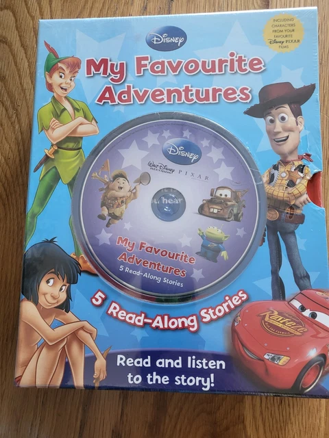 DISNEY MY FAVOURITE Adventures Books & CD Read Along Toy Story, Cars £1 ...