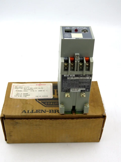 ALLEN BRADLEY 700-RT11N110A1 Solid State Timing Relay $139.95 - PicClick
