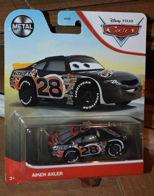 DISNEY PIXAR CARS AIKEN AXLER 2021 Diecast Metal COLLECTION NEW £15.30 ...
