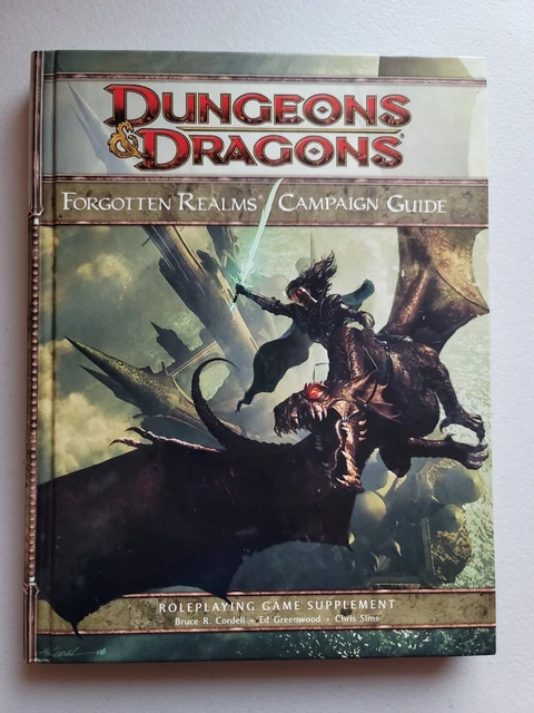 DUNGEONS & DRAGONS: Forgotten Realms Campaign Guide (Map Included) £20. ...