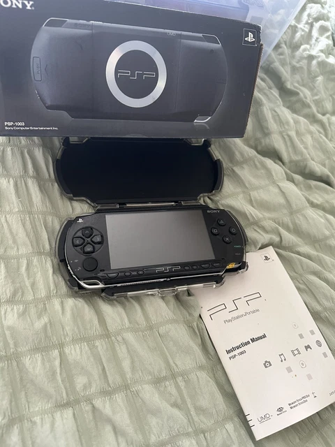 SONY PSP 64MB Piano Black Handheld System 1003 £42.50 - PicClick UK