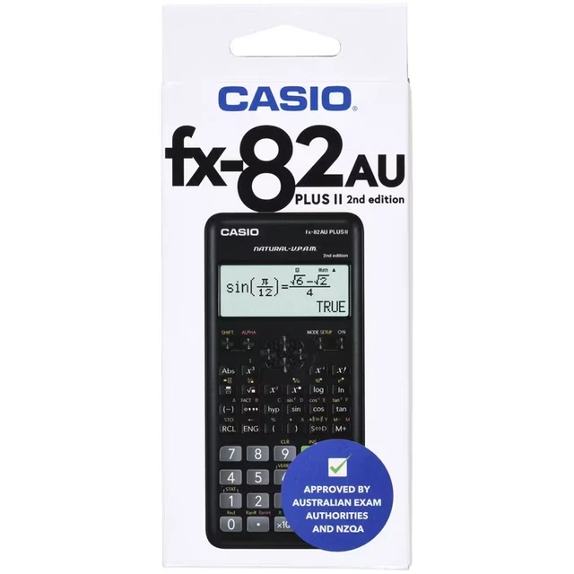 CASIO FX-82AU PLUS II 2nd Edition Scientific Calculator BRAND NEW $36. ...