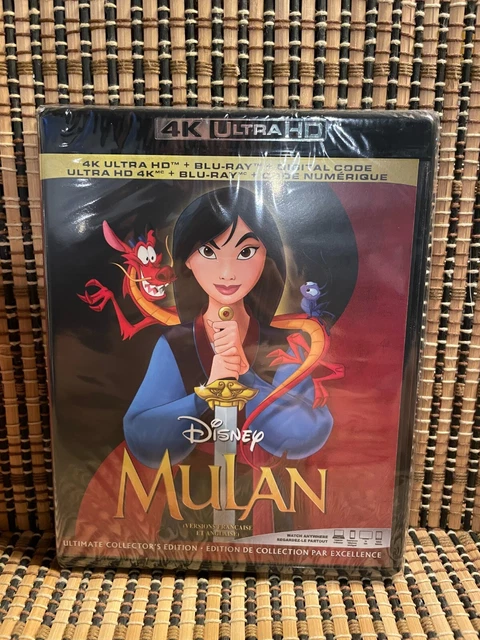 MULAN 4K (2-DISC UHD/Blu-ray).Disney Original Animated $13.99 - PicClick CA