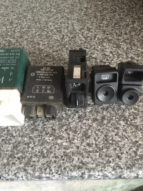 FORD SIERRA/MK1/COSWORTH SWITCH X 3 + 2 Relays £20.00 - PicClick UK