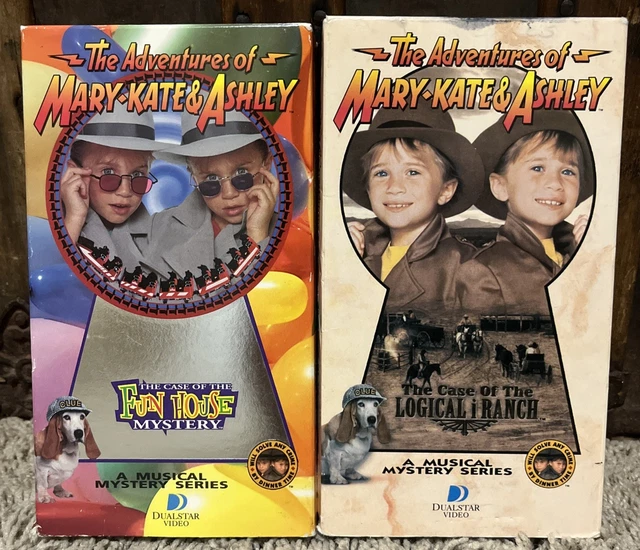 THE ADVENTURES OF Mary Kate & Ashley VHS Lot Fun House Mystery ...