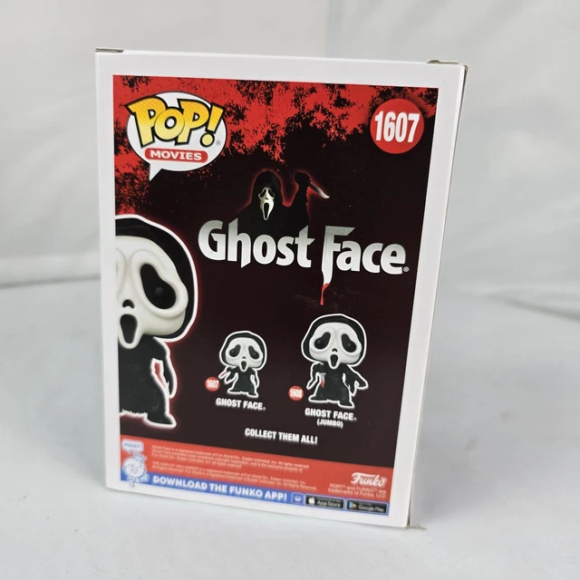 FUNKO POP! VINYL: Scream - Ghost Face (Glow) - Amazon (Exclusive) #1607 ...