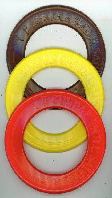 RARE MCDONALD'S SUNDAE Smile Saucer Complete set of 3 (NEW) $3.00 ...