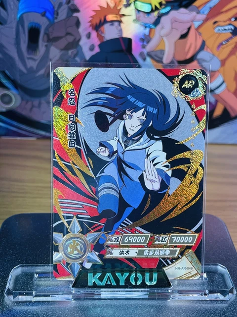 HINATA HYUGA AR 049 Naruto Kayou Official TCG CCG Anime Card Rare Hit ...