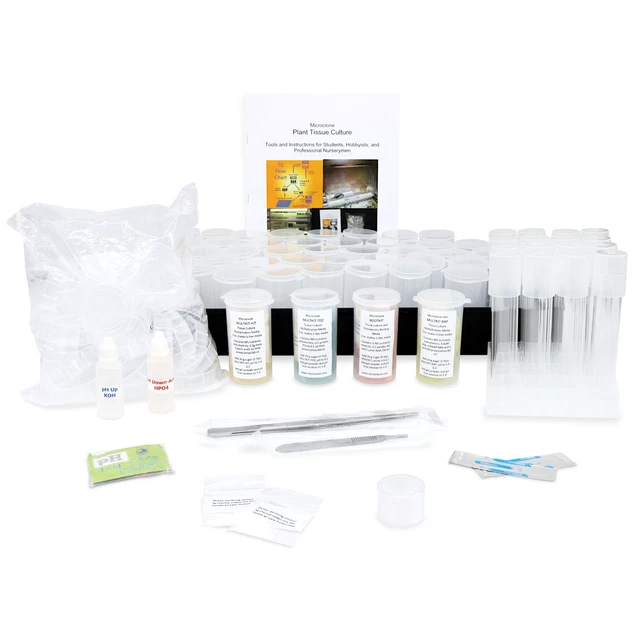 COMPLETE TISSUE CULTURE Kit Microclone Cloning Micropropagation ...