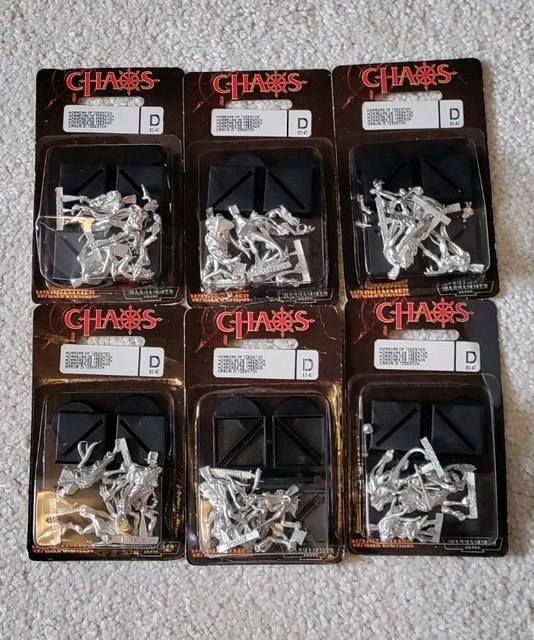 WARHAMMER 40K/FANTASY/AGE OF Sigmar Chaos Daemons Horrors of Tzeentch ...