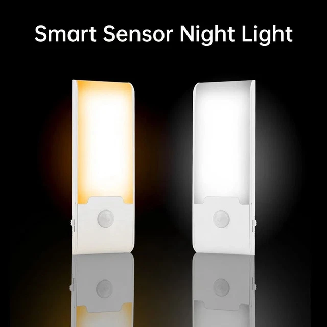 LED INDUCTION NIGHT Light Motion Sensor Night Lamp Human Body ...