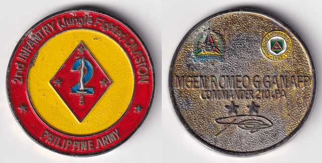 2ND INFANTRY (JUNGLE Fighter) DIVISION / PHILIPPINE ARMY Medal ...