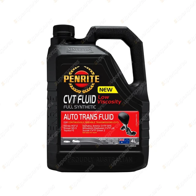 PENRITE FULL SYN CVT Low Viscosity Automatic Transmission Fluid 4L ...